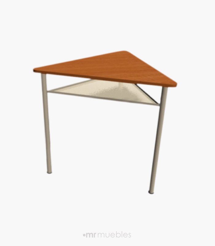 Mesa Escolar Triángulo - Superficie Madera - Industrias Cruz MR